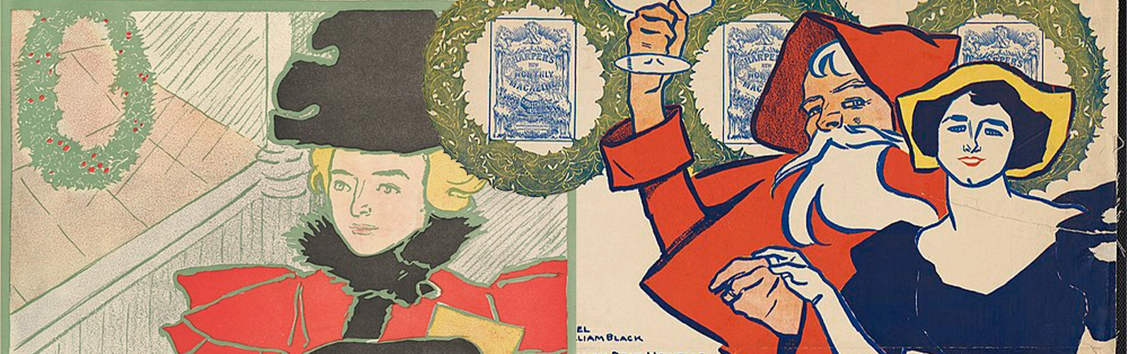 Holiday Graphic Design Before Digital Tools: Works by Famous Designers ...
